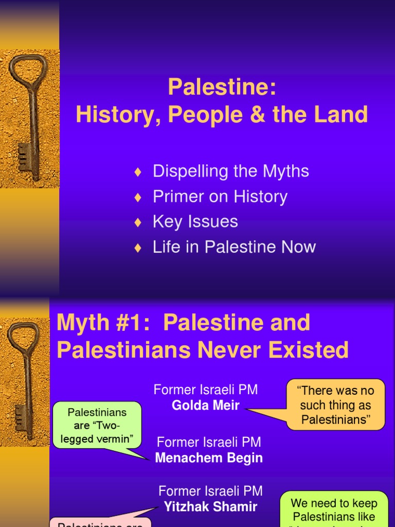 Palestine Power Point Presentation | PDF | Palestinian Right Of Return ...