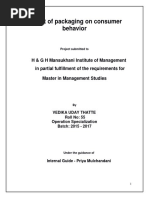 Packaging Questionnaire | PDF | Packaging And Labeling | Brand