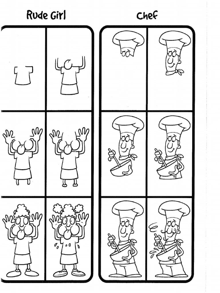 How To Draw 101 Cartoon Characters PDF | PDF