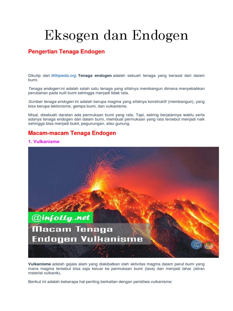 Eksogen Dan Endogen | PDF