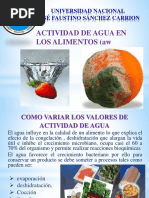 Factores Intrínsecos y Extrínsecos de Los Alimentos EJ 2023 | PDF | Agua | Alimentos