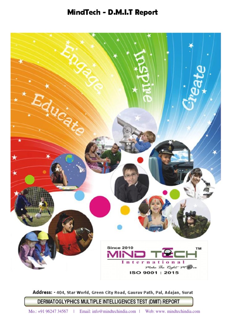 Mindtech - D.M.I.T Report: Dermatoglyphics Multiple Intelligences Test ...
