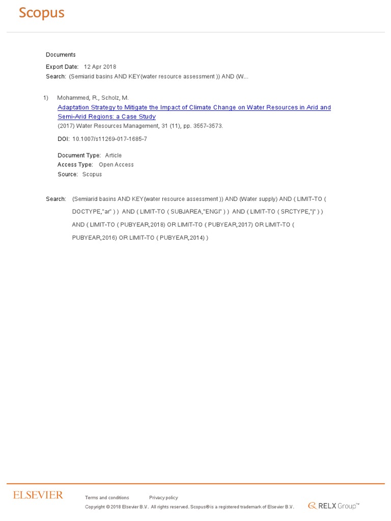 Scopus Results | PDF