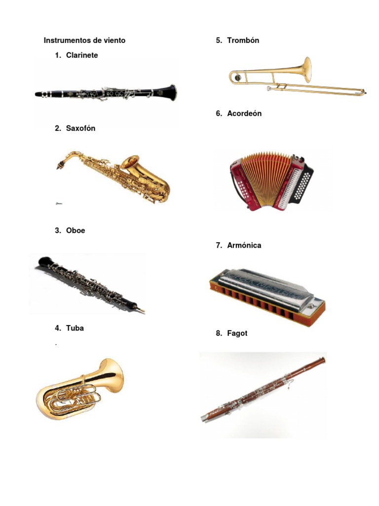 Instrumentos de Viento | PDF