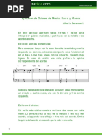 Armonización Coral e Instrumental | PDF | Armonía | Coro