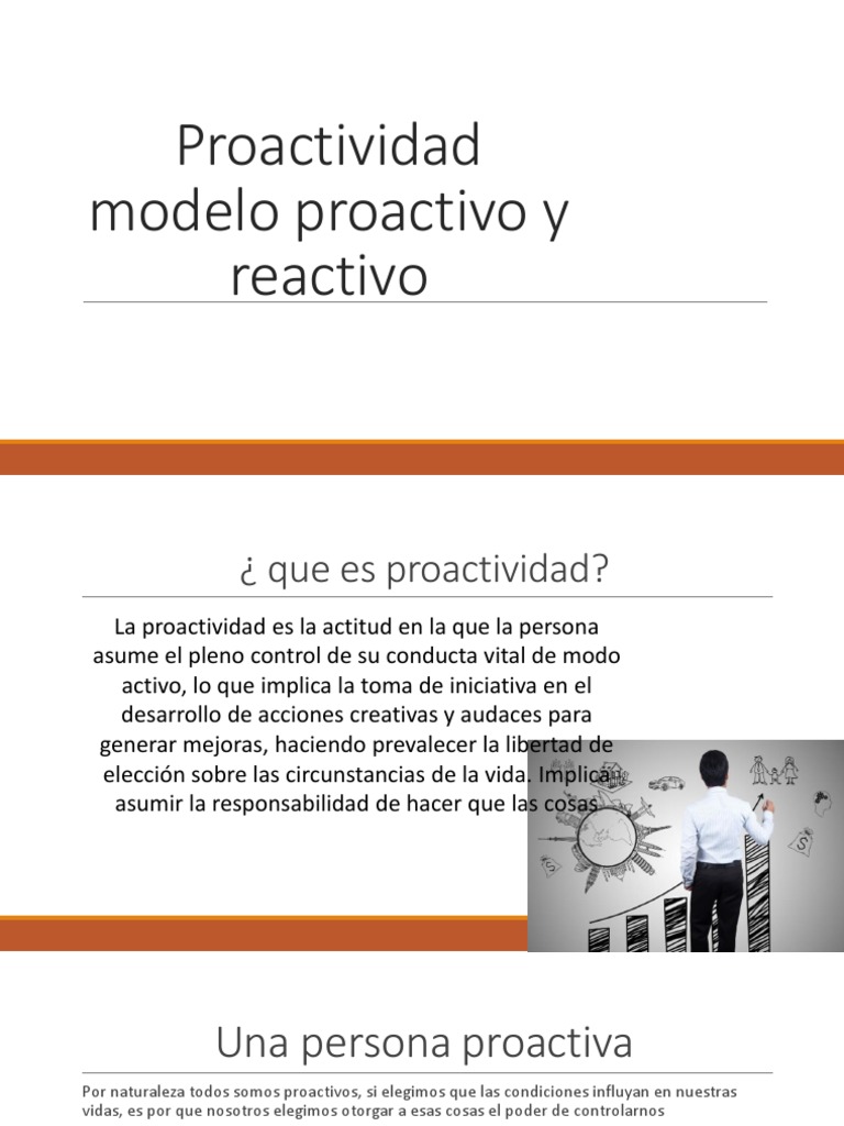 Proactividad | PDF