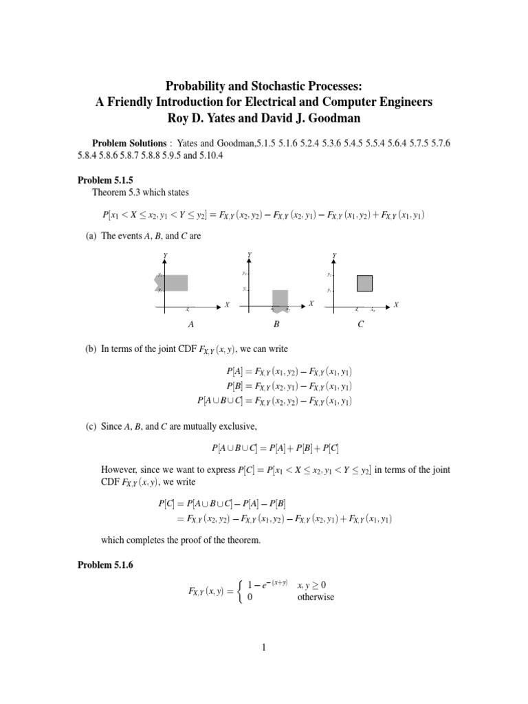 Probability and Stochastic Processes: A Friendly Introduction For Electrical and Computer ...