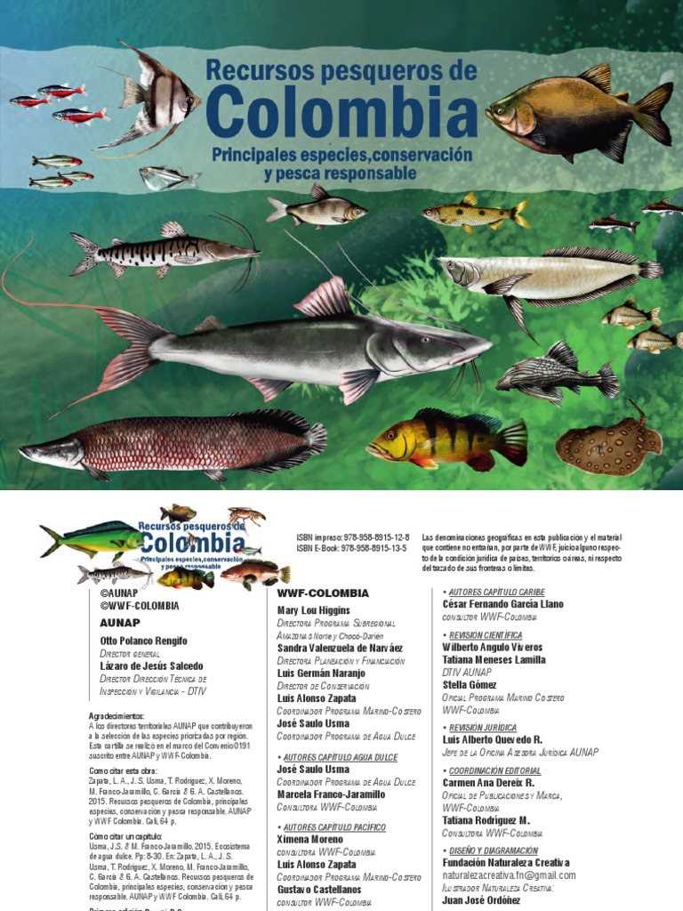 Cartilla de Recursos Pesqueros de Colombia - Version Web | Conservación ...