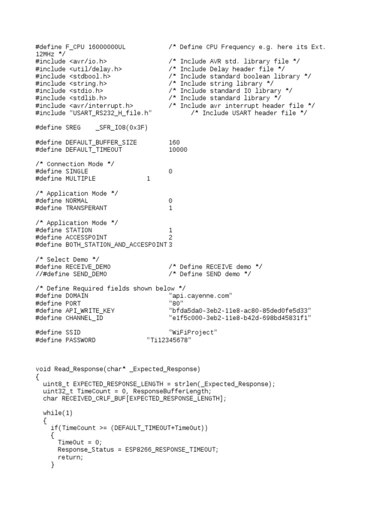 ESP code.txt | Computer Networking | Computer Engineering