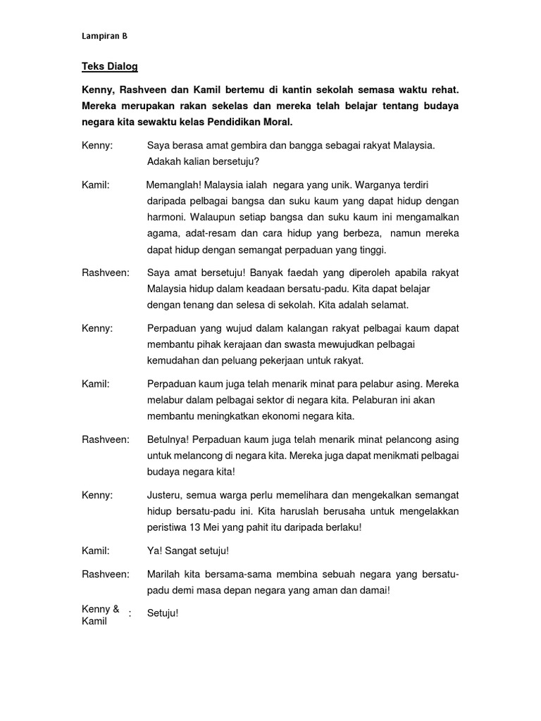 Teks Dialog | PDF