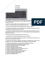 Mengenal Fungsi Tombol CTRL A Sampai Z Pada Keyboard | PDF