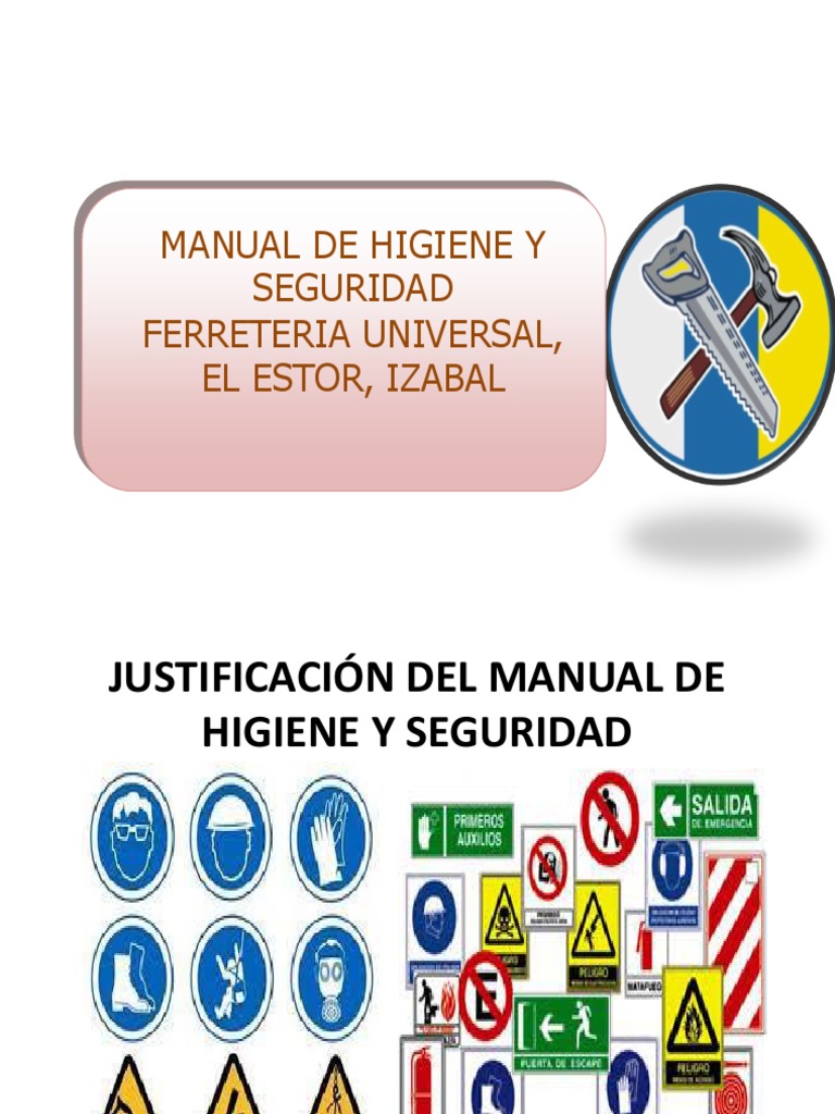 Manual de Higiene y Seguridad | PDF