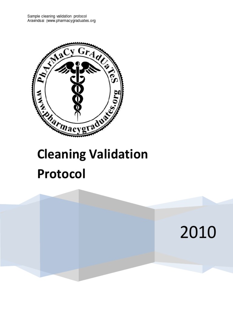 Cleaning Validation Protocol PDF | PDF | Verification And Validation | Pharmaceutical Formulation