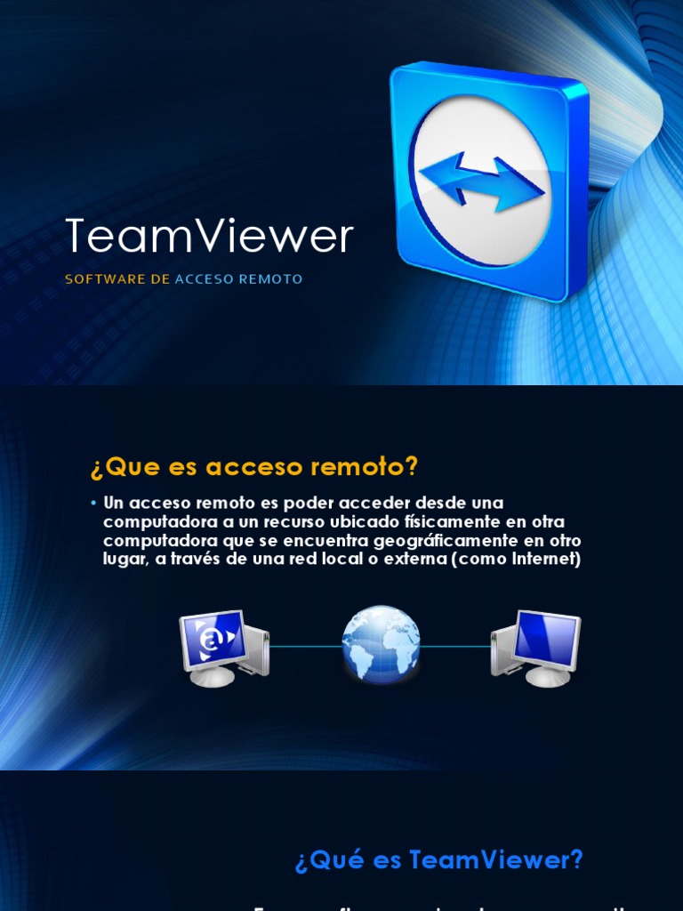 Team Viewer | PDF | Internet | Arquitectura de Computadores