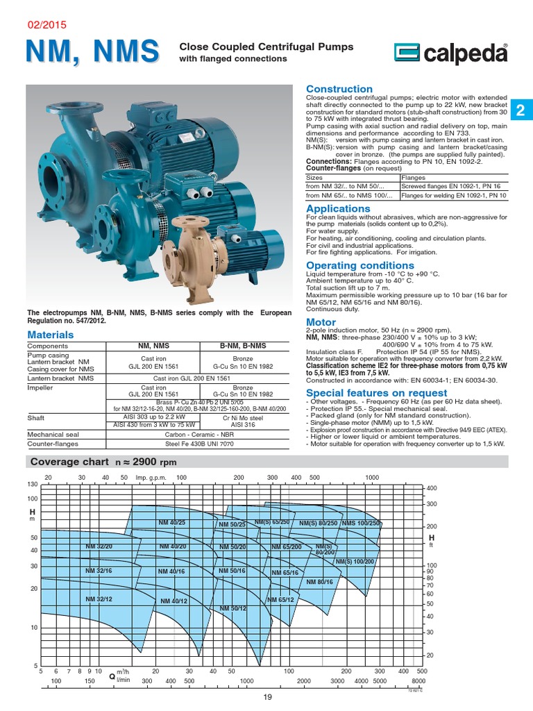 02 NM NMS Ing2015 | PDF | Pump | Machines