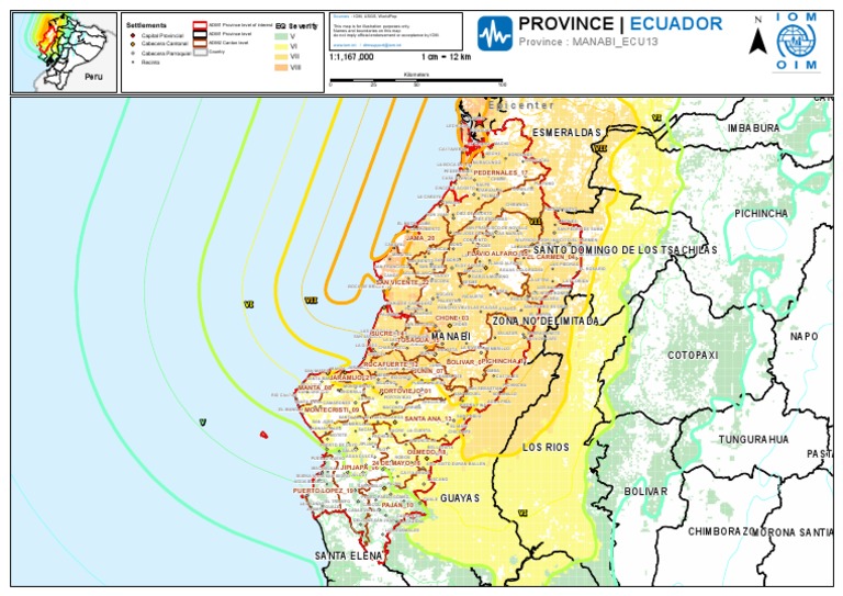 Ecu Province Atlas 20160418 Manabi | PDF | South America | Andean Community