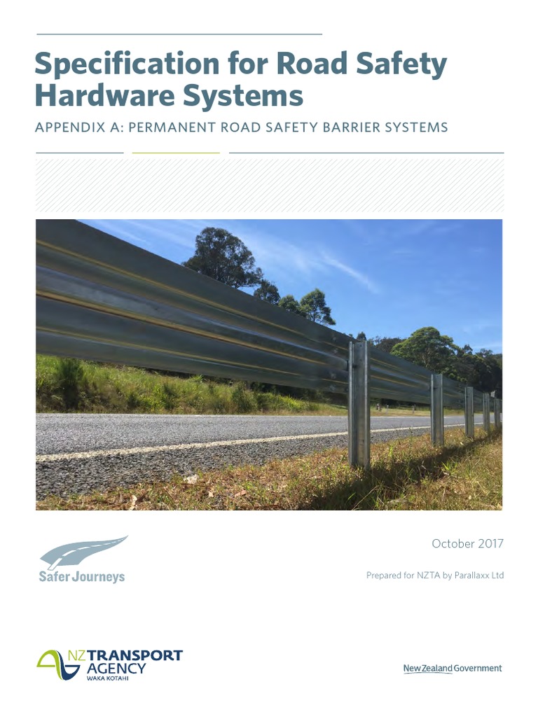 m23 Road Safety Barrier Systems Appendix A | PDF | Road | Road Traffic ...