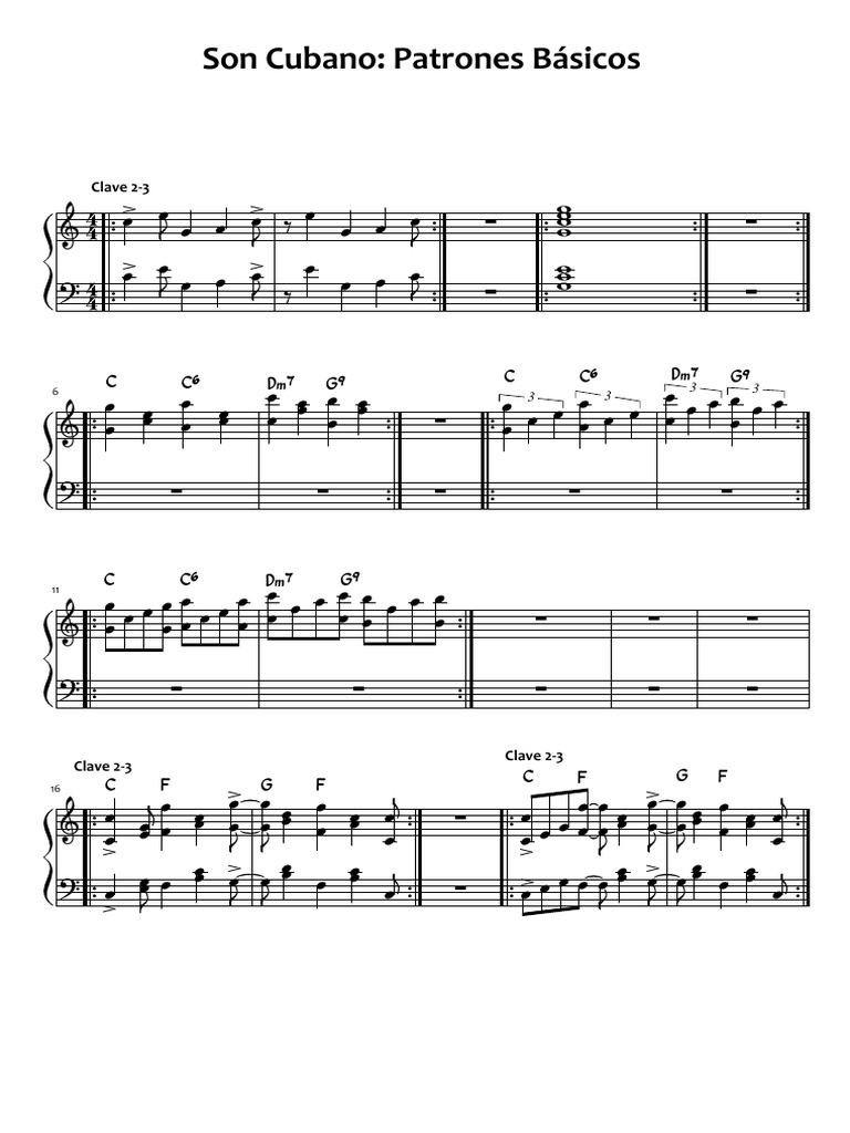 01 Son Cubano | PDF | Musique cubaine | Musique des Caraïbes