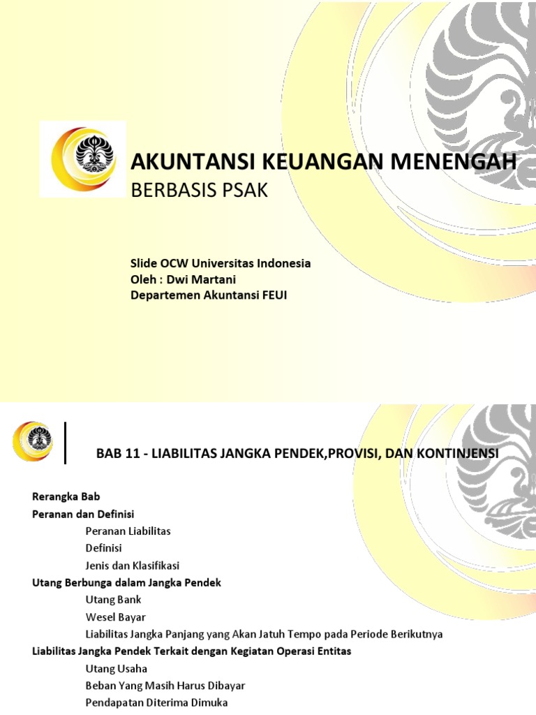 8413 - Copy AK2 Pertemuan 1 Liabilitas Jangka Pendek Dan Jangka Panjang | PDF