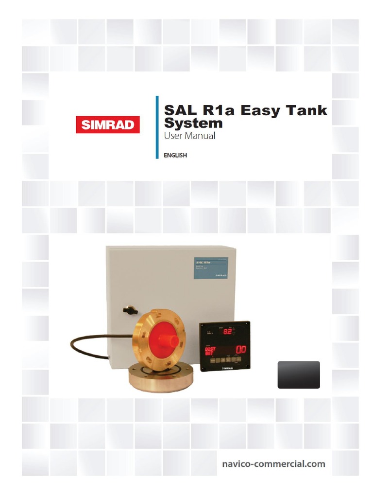 SIMRAD SAL R1a Easy Tank User Manual | Download Free PDF | Calibration ...