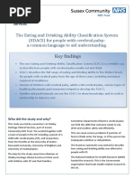 EDACS for Cerebral Palsy Classification | PDF | Cerebral Palsy | Health ...