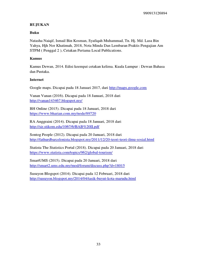 RUJUKAN | PDF