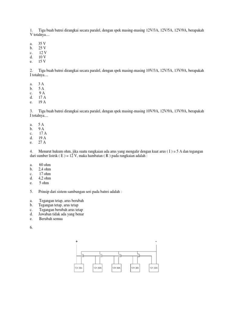 Kumpulan Soal TSM | PDF