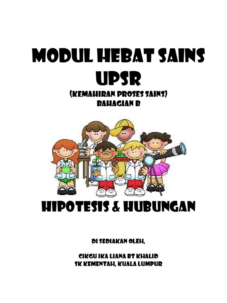 Modul Sains (Hipotesis Dan Hubungan) | PDF