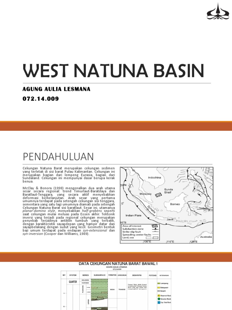Karakteristik Cekungan Natuna Barat | PDF
