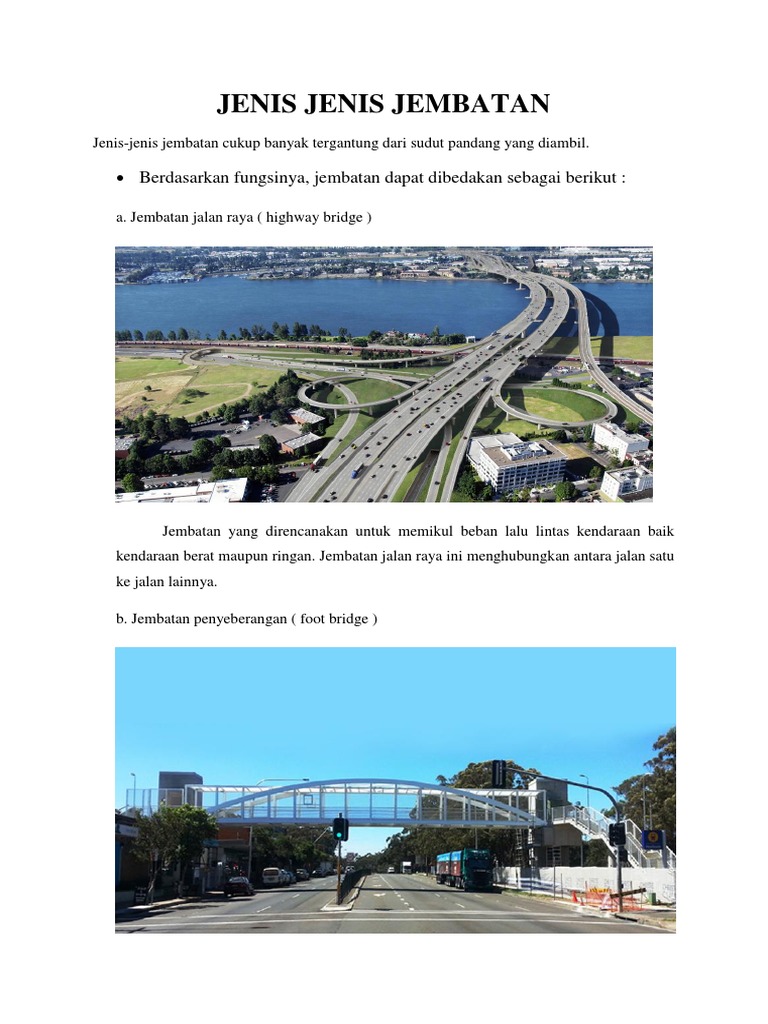 Jenis Jenis Jembatan | PDF