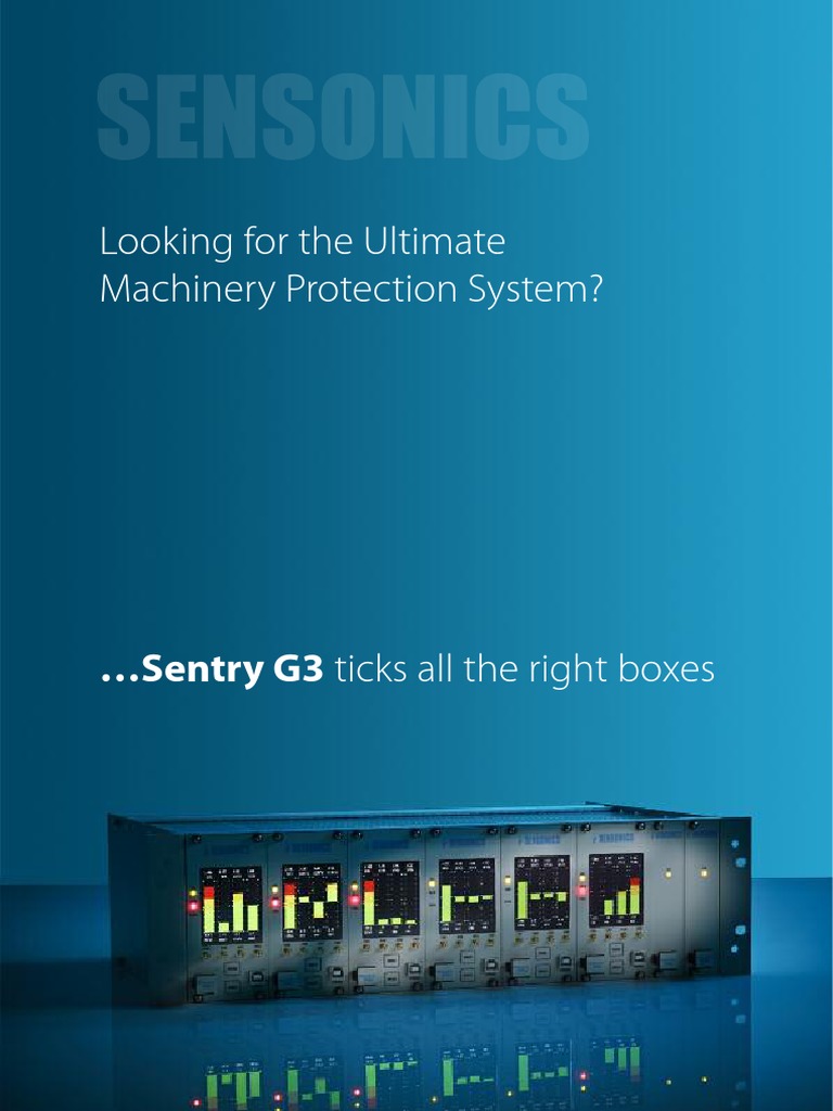 SENSONICS Sentry G3 Brochure | PDF