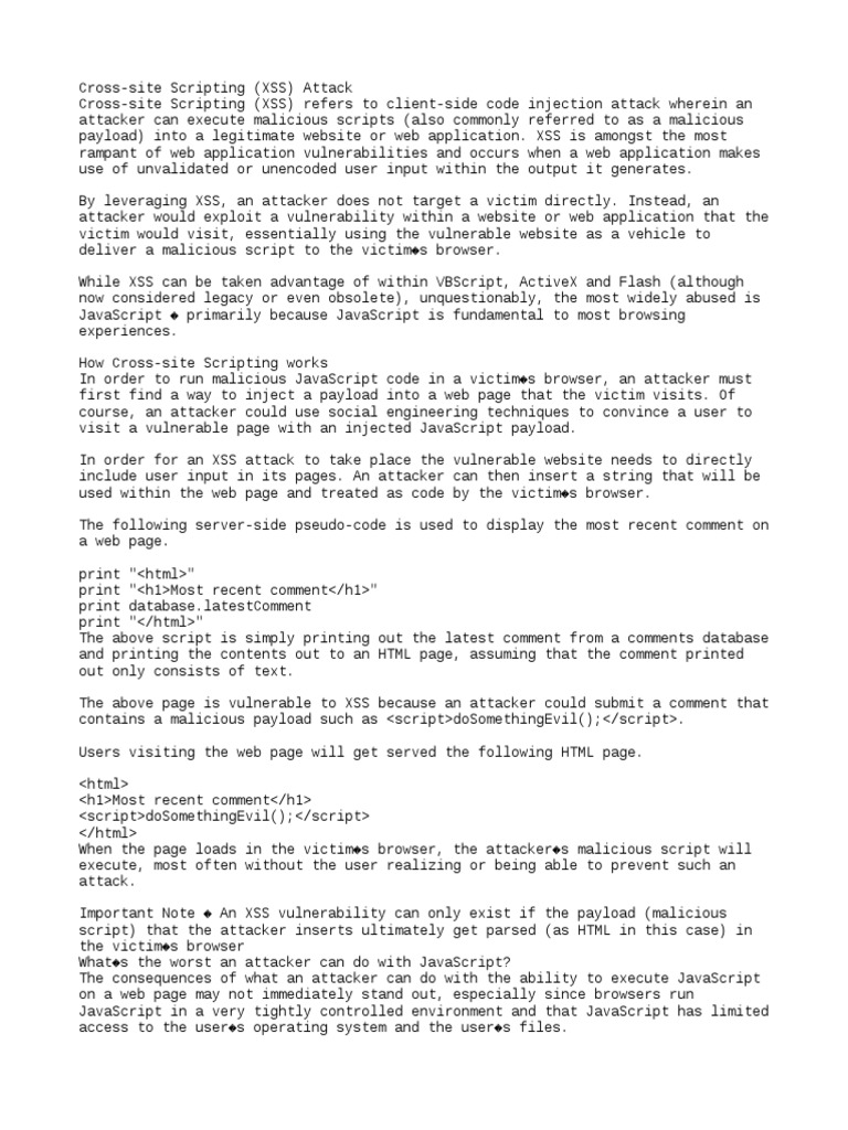 Xss | PDF | Http Cookie | Java Script