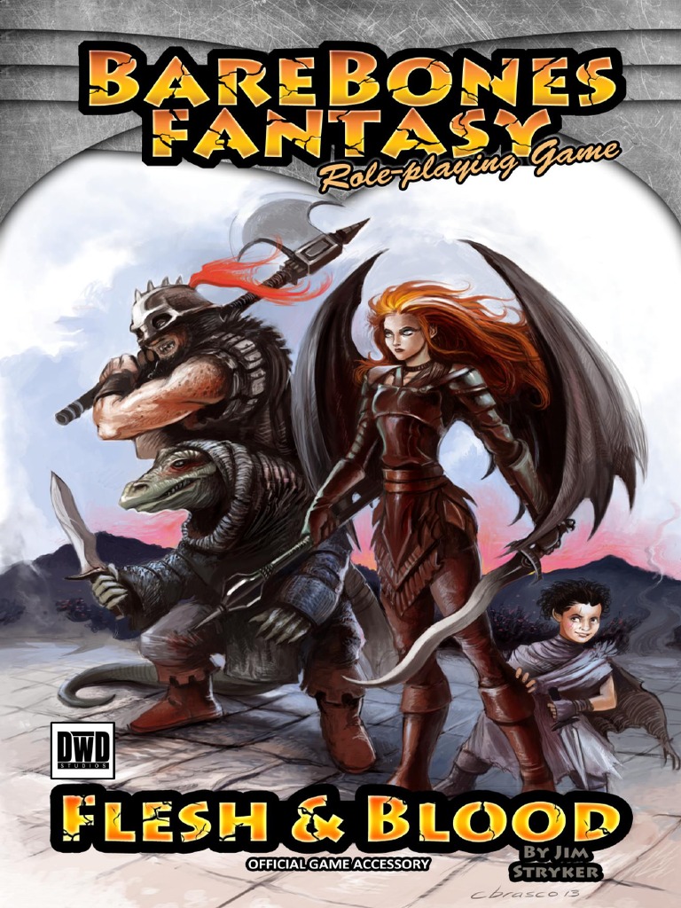 Barebones Fantasy Flesh & Blood | PDF | Elf (Dungeons & Dragons) | Drow ...