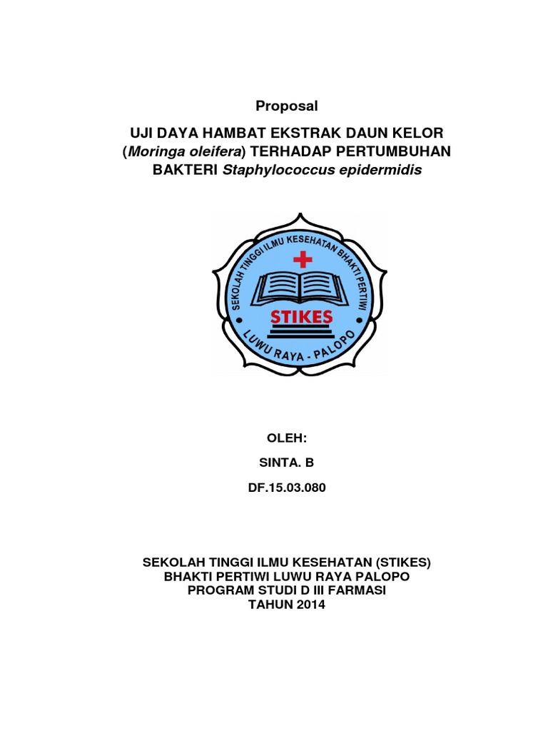 Contoh Proposal Kti | PDF