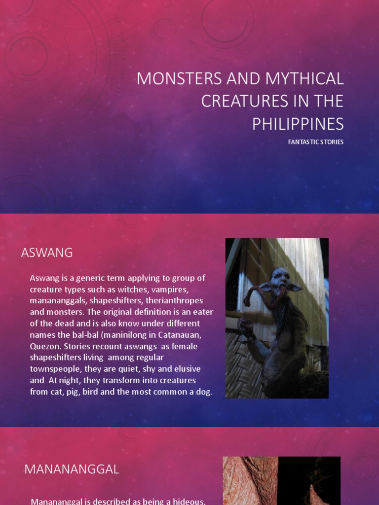 Monsters and Mythical Creatures in The Philippines | PDF | Legendary ...