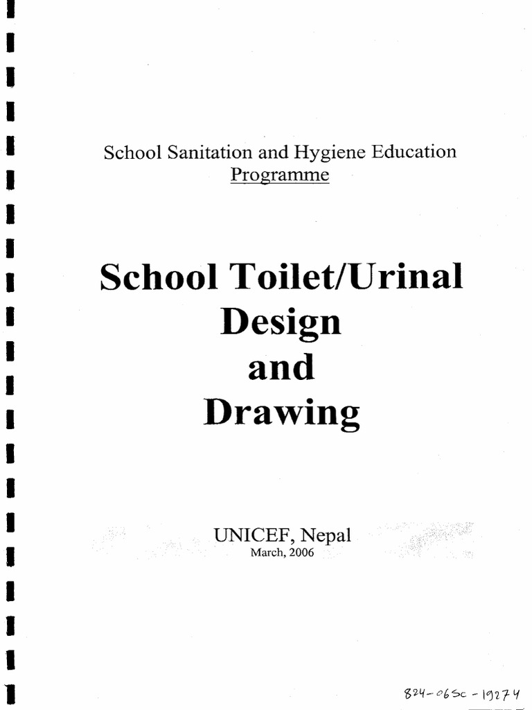 School Toilet Urinal Design | PDF | Sanitation | Bathroom