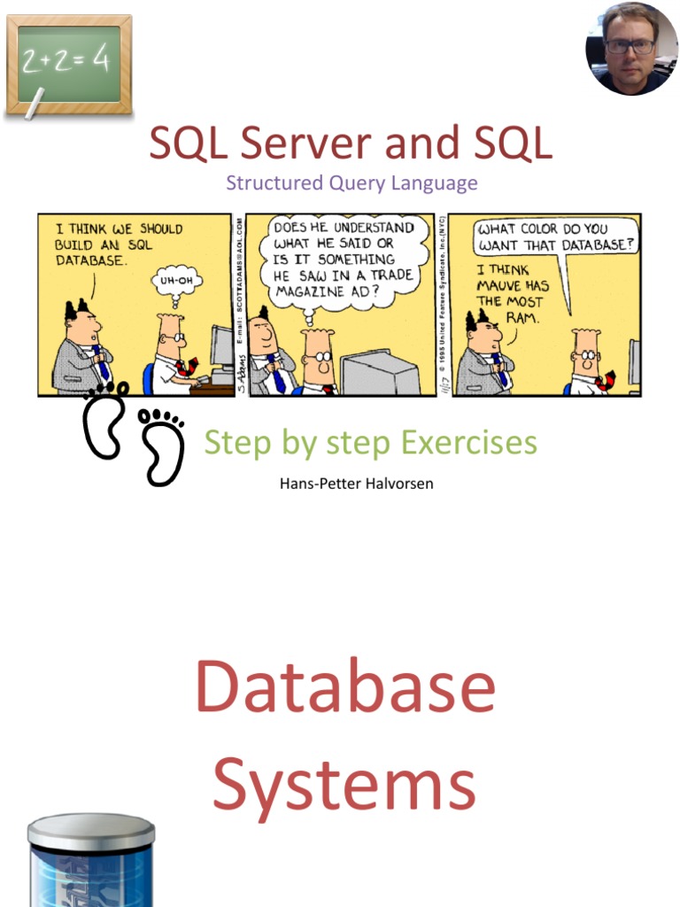 Introduction To SQL Server and SQL | Download Free PDF | Sql | Databases
