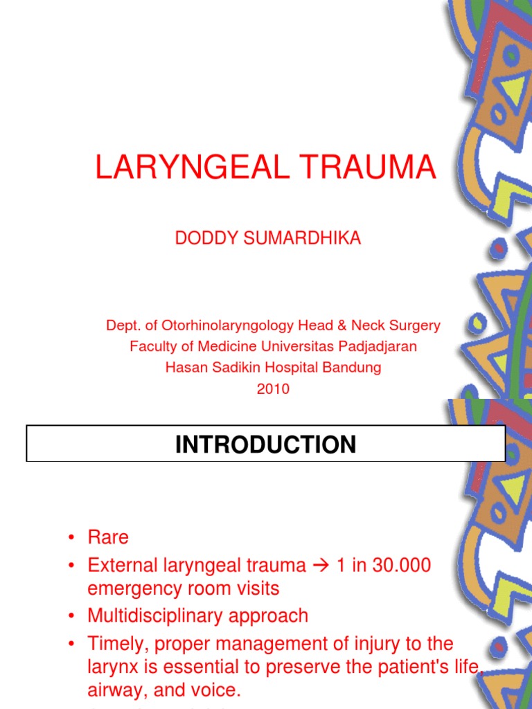 Laryngeal Trauma 2 | Larynx | Major Trauma