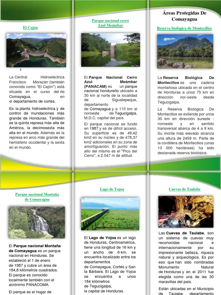 Tri Folio | Honduras | Ciencias de la tierra y de la vida