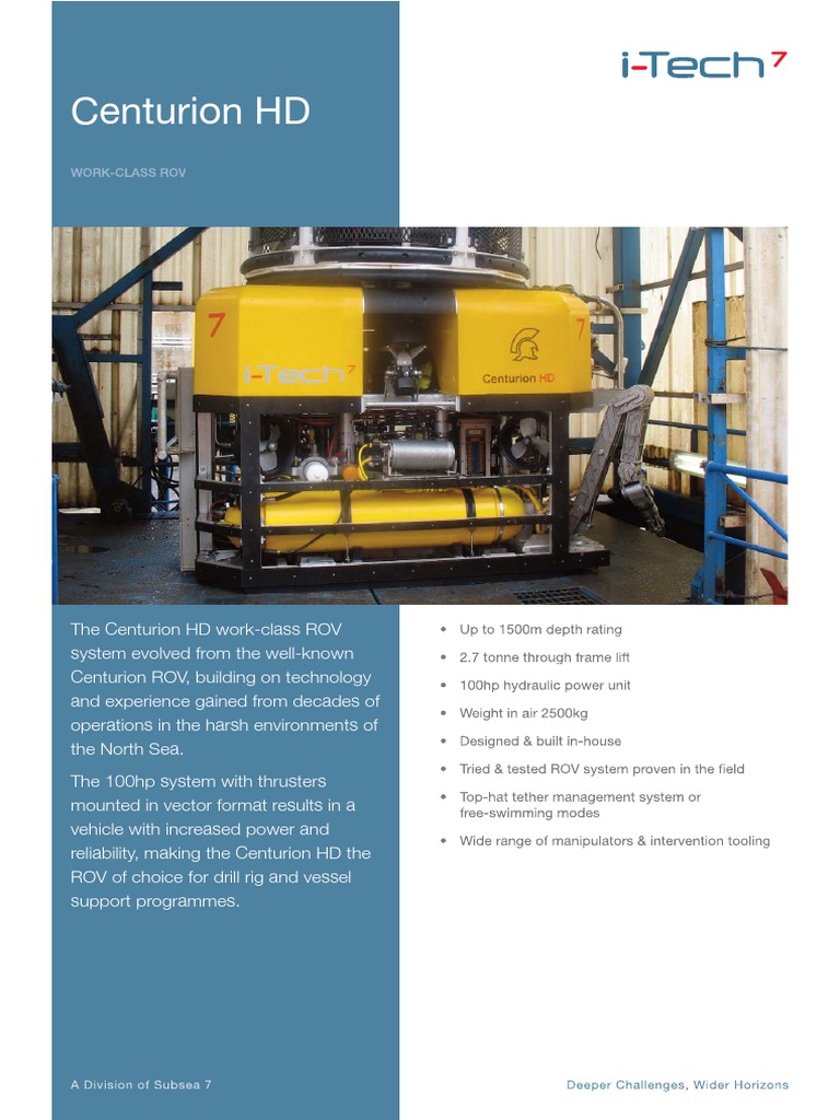 ROV NUEVO Centurion - HD PDF | PDF