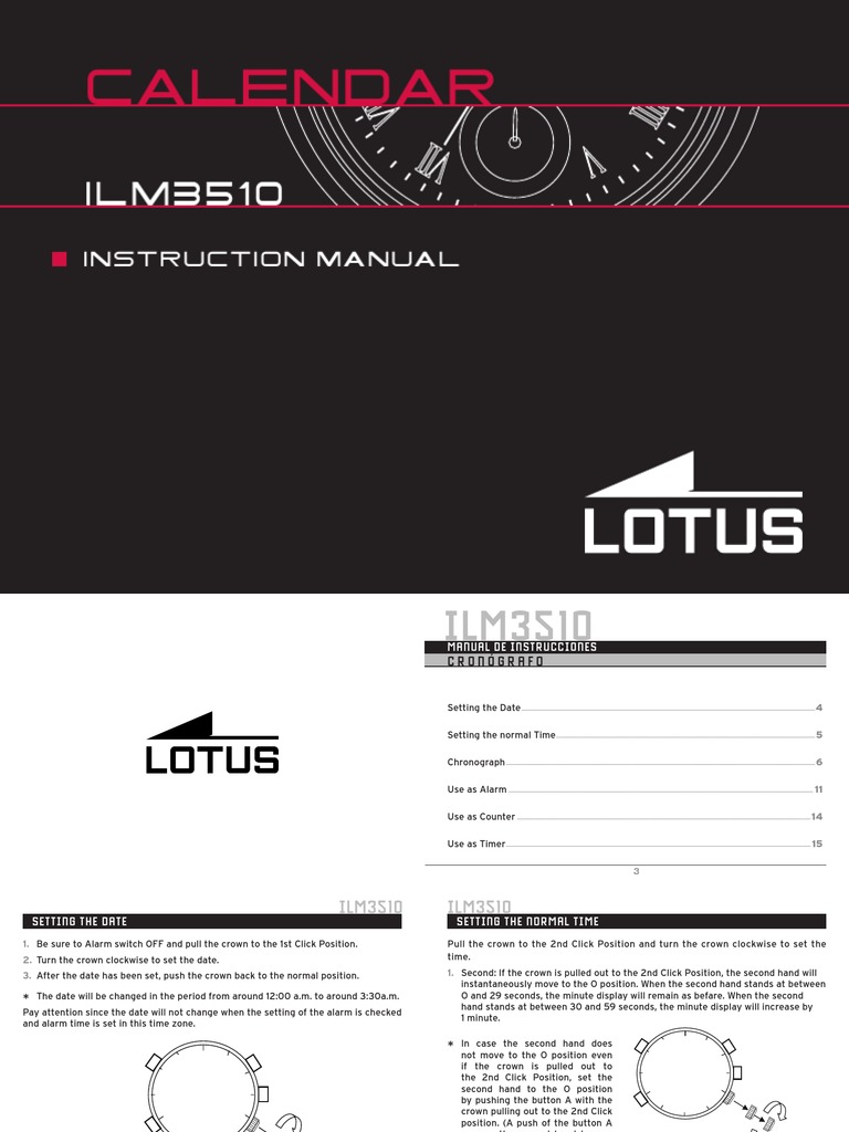 Lotus 9627 User Manual | PDF