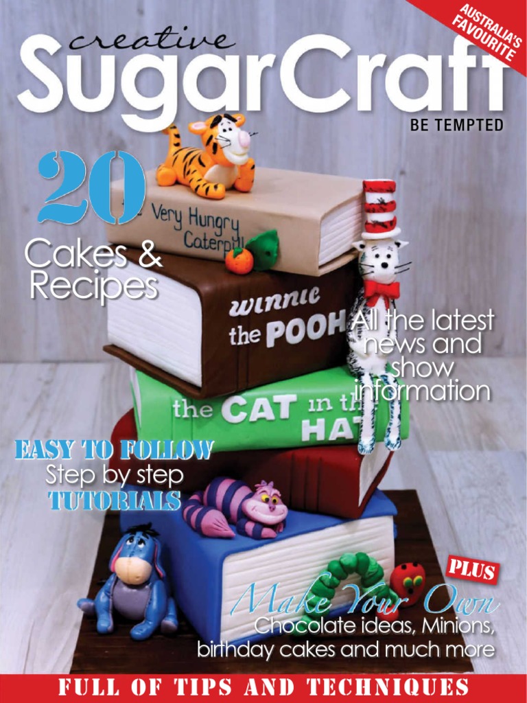 Creative Sugar Craft V 4x4 2016 AU | PDF | Cakes | Desserts