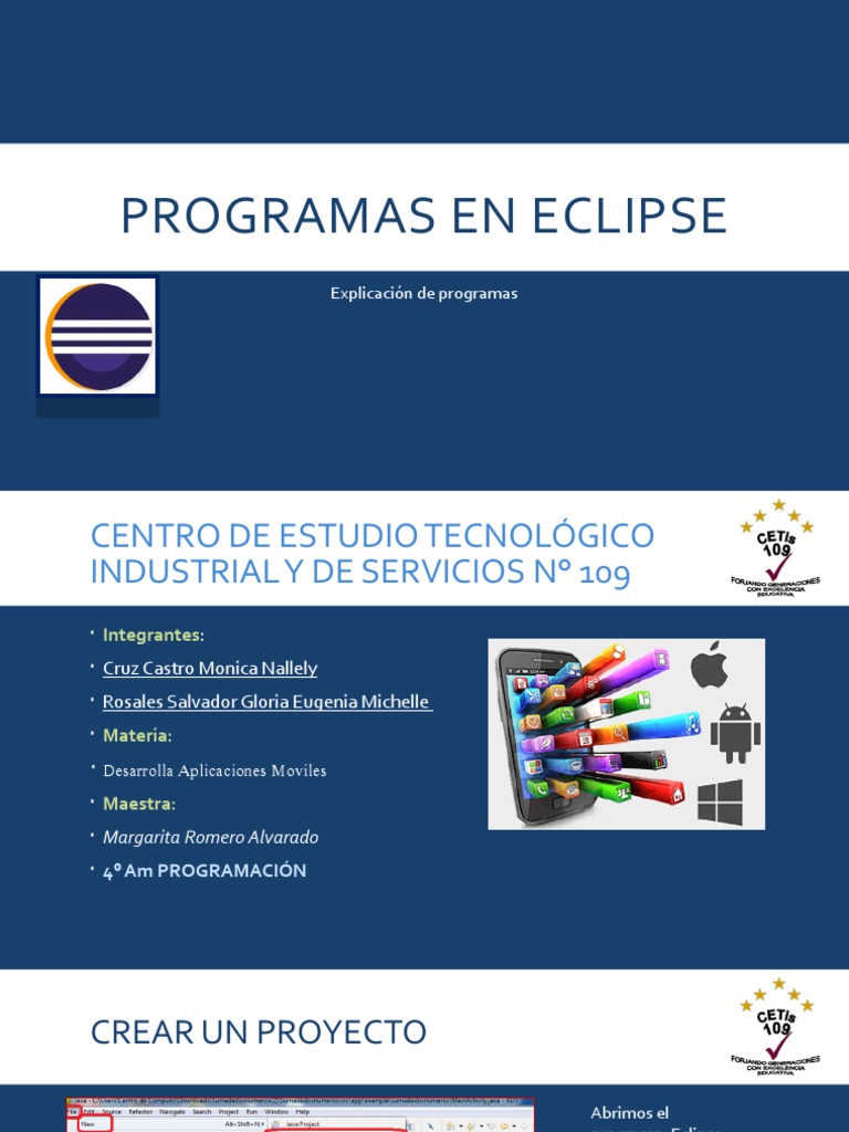 Programas en Eclipse | PDF | Java (lenguaje de programación) | Programa ...