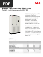 Solaryaan 1 Phase Datasheet July 22 | PDF | Alternating Current | Mains ...