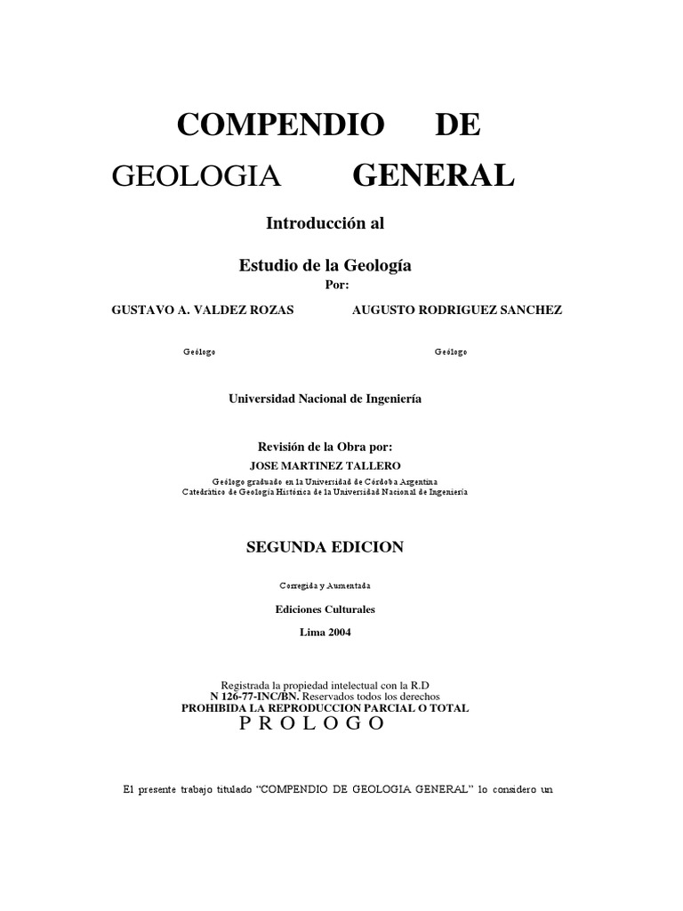 LB - Geologia General | PDF | glaciar | Geología