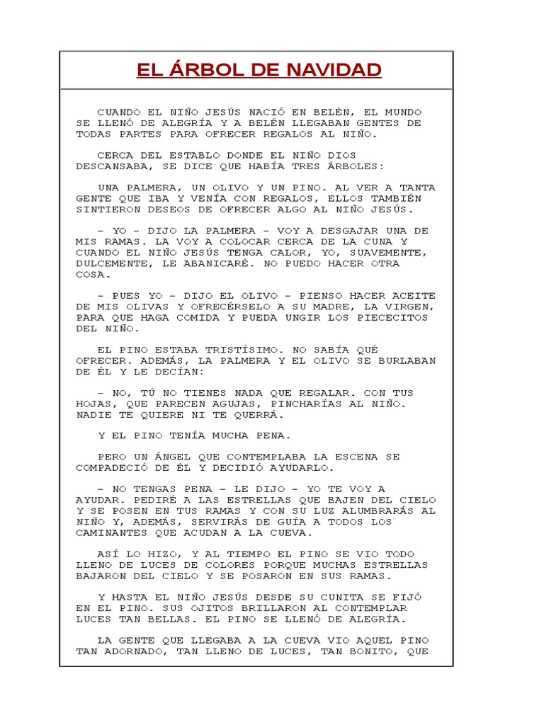 El Árbol de Navidad | PDF