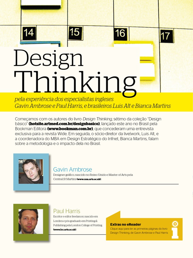 Entrevista de Gavin Ambrose e Paul Harris | PDF | Design Thinking | Esboço