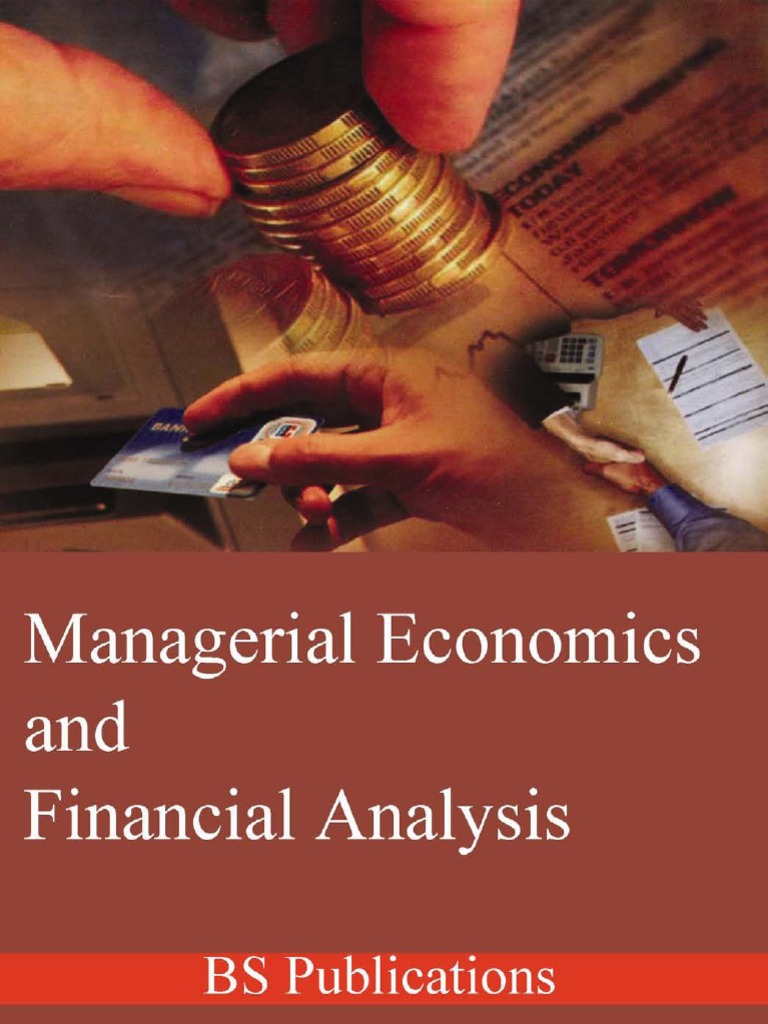 Managerial Economics and Financial Analysis | PDF | Bookkeeping ...