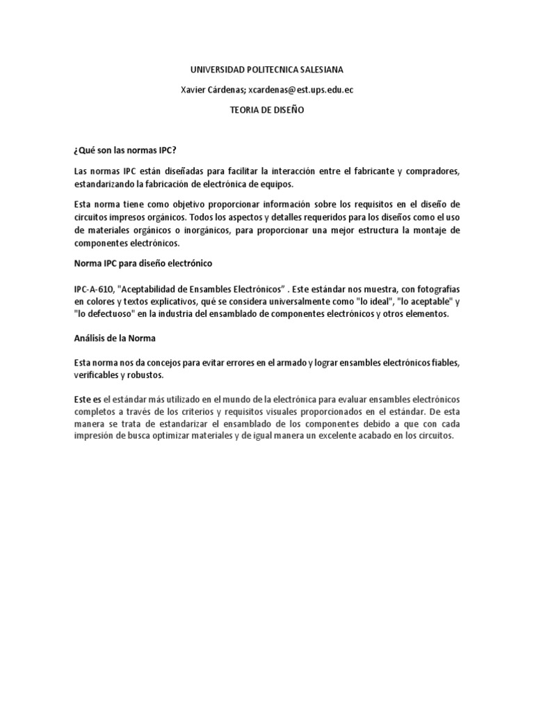 Normas Ipc | PDF