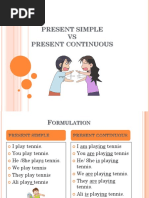 Present Simple Vs Progressive Liveworksheets | PDF | Languages ...